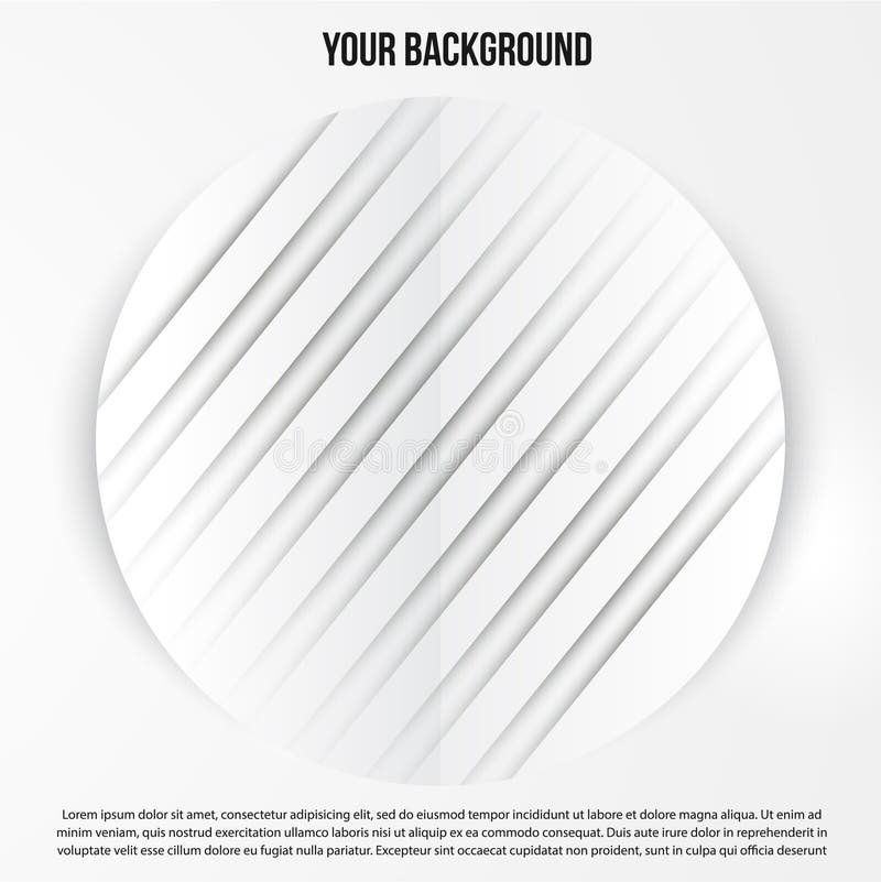 Vector Abstract Circles Template. Web Design Stock Vector ...