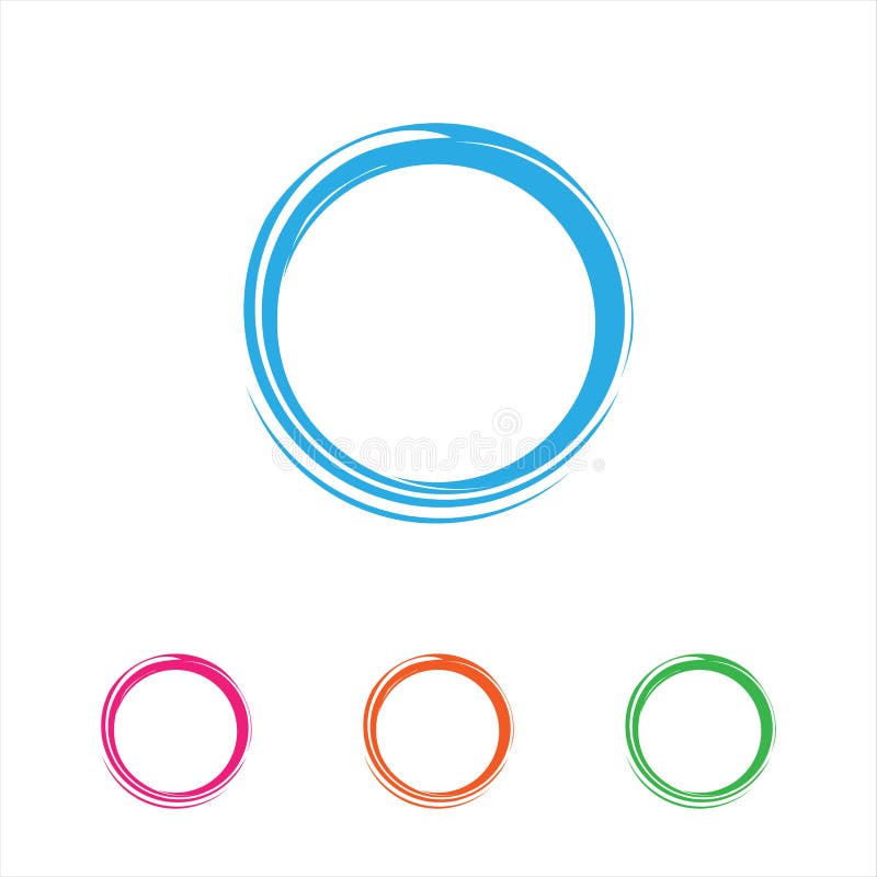 Vector Abstract Circular for Element Design or Infographic Stock Vector ...