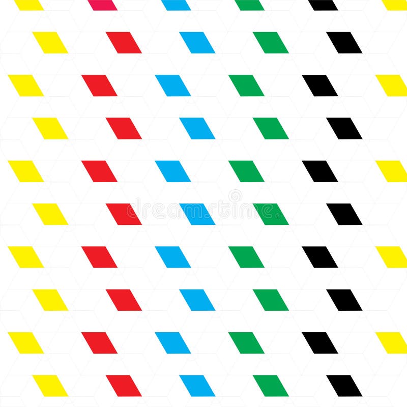 Vector Abstract Color Geometric Pattern Stock Vector - Illustration of ...