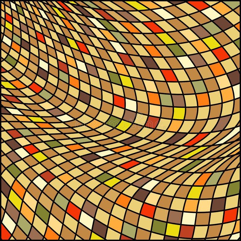 Vector Abstract Color Grid Pattern Stock Vector Illustration Of Area