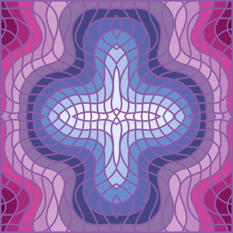 Vector Abstract Color Grid Pattern Stock Vector Illustration Of
