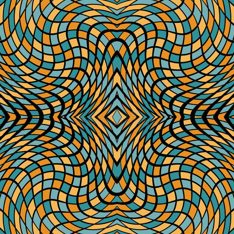 Vector Abstract Color Grid Seamless Pattern Stock Vector - Illustration ...