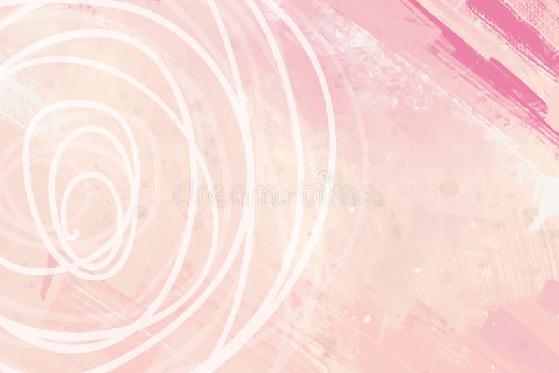 Vector Abstract Color Paint Pink Color Background. Stock Illustration ...