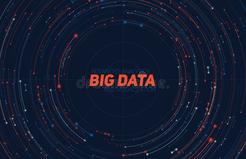 Colorful Big Data Information Sorting Visualization Stock Illustrations – 253 Colorful Big Data ...