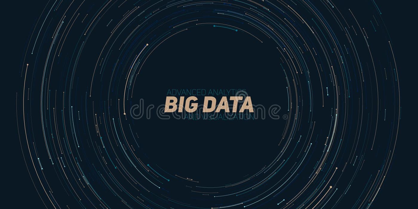 Colorful Big Data Information Sorting Visualization Stock Illustrations – 253 Colorful Big Data ...