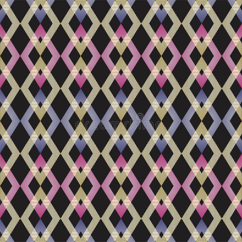 Vector Abstract Colorful Honeycomb Fabric Textured Seamless Pattern ... Vector Abstract Colorful Honeycomb Fabric Textured Seamless Pattern ...