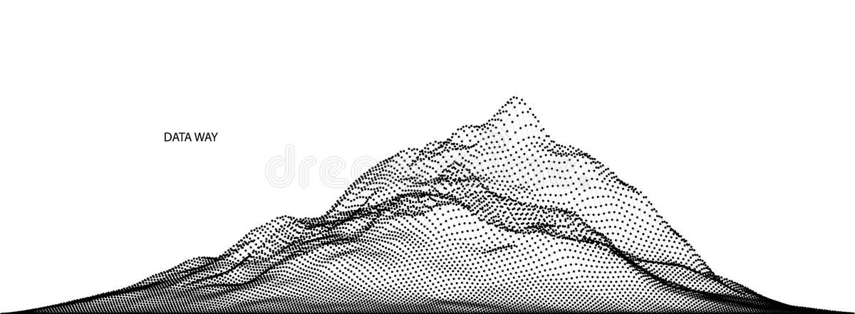 Abstract Digital Data Landscape Stock Illustrations – 61,728 Abstract ...