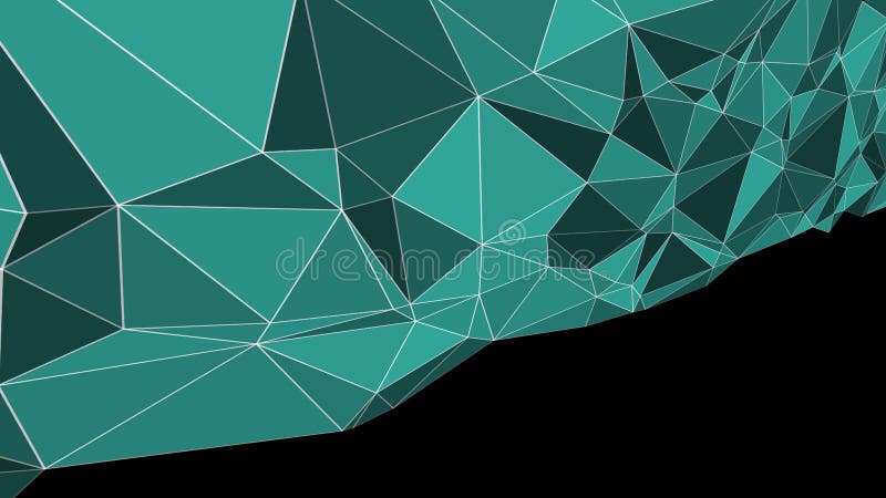 Vector Abstract Composition Triangle Shapes Stock Vector - Illustration ...