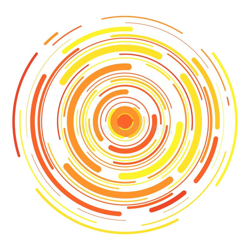 Abstract Concentric Circles Logo Stock Illustrations – 911 Abstract ...