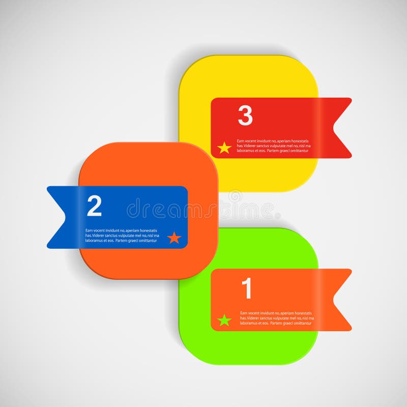 Vector Abstract Creative Square Color Box Stock Vector - Illustration ...