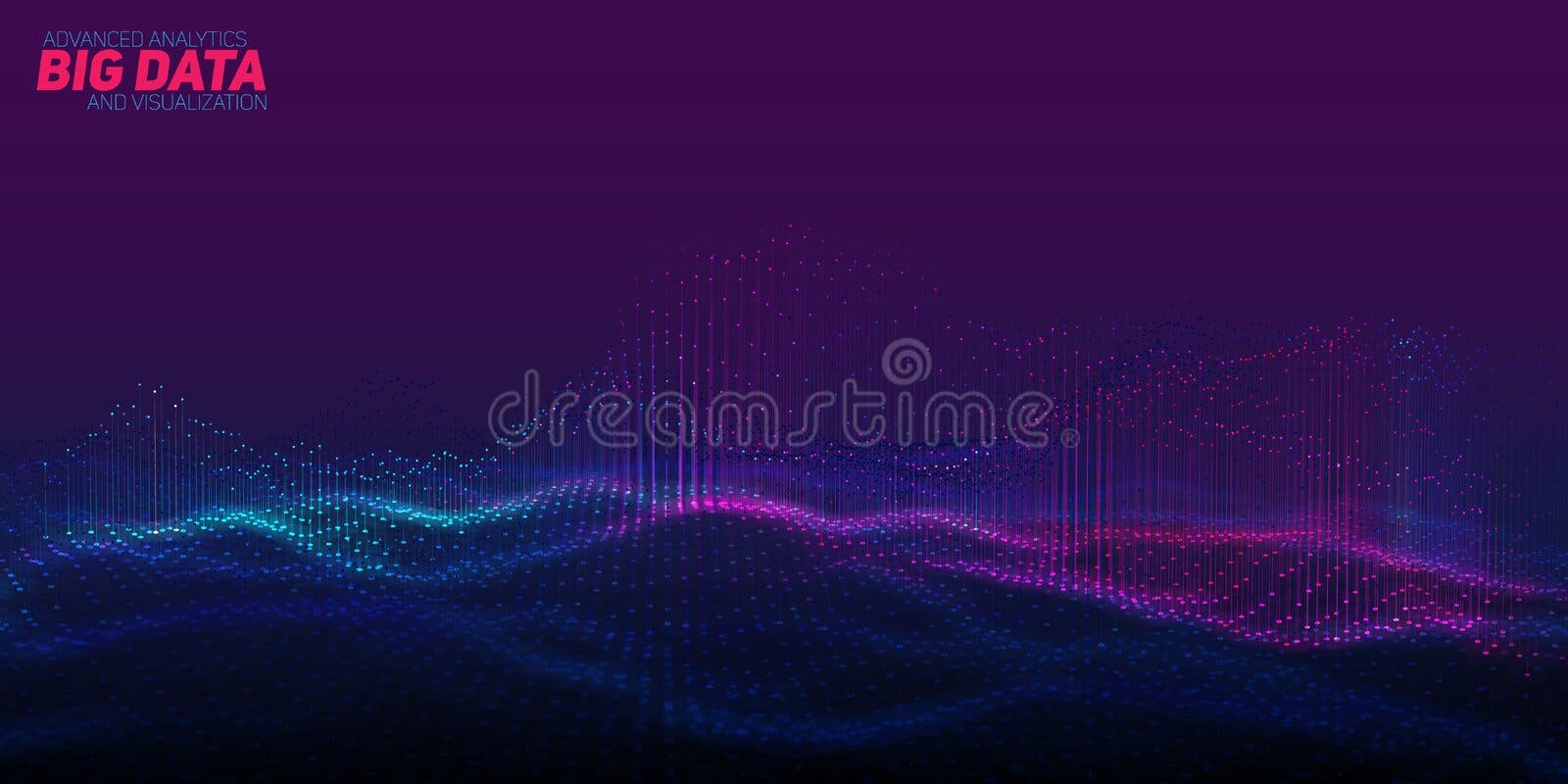 Big Data Visualization. Futuristic Infographic. Information Aesthetic ...