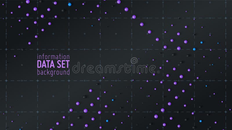 Vector Abstract Data Sorting Visualization Background Big Data Sorted 6138