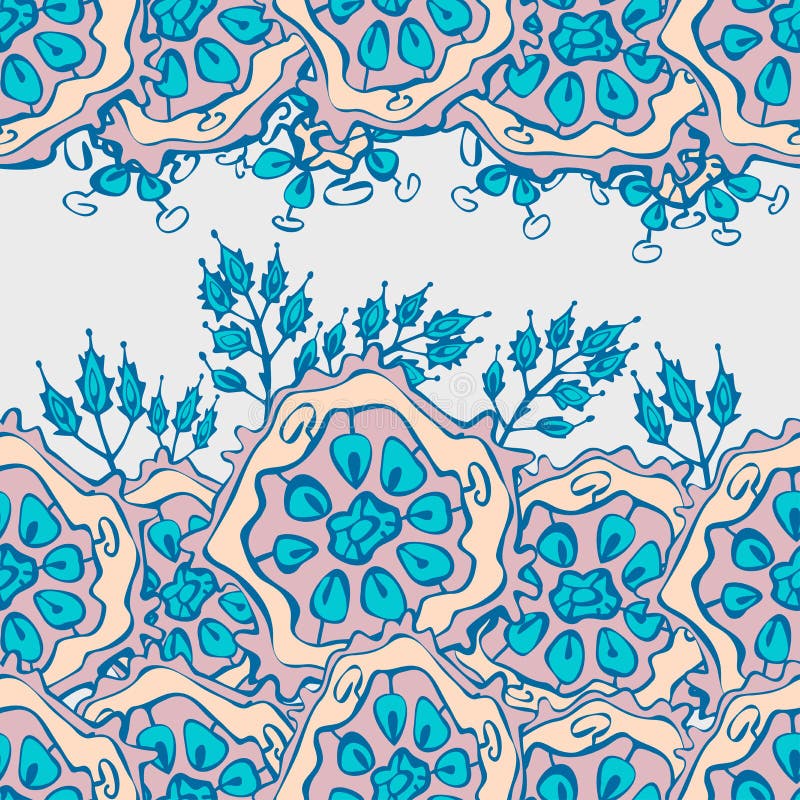 Vector Abstract Decorative Seamless 1 Stock Vector - Illustration of ...