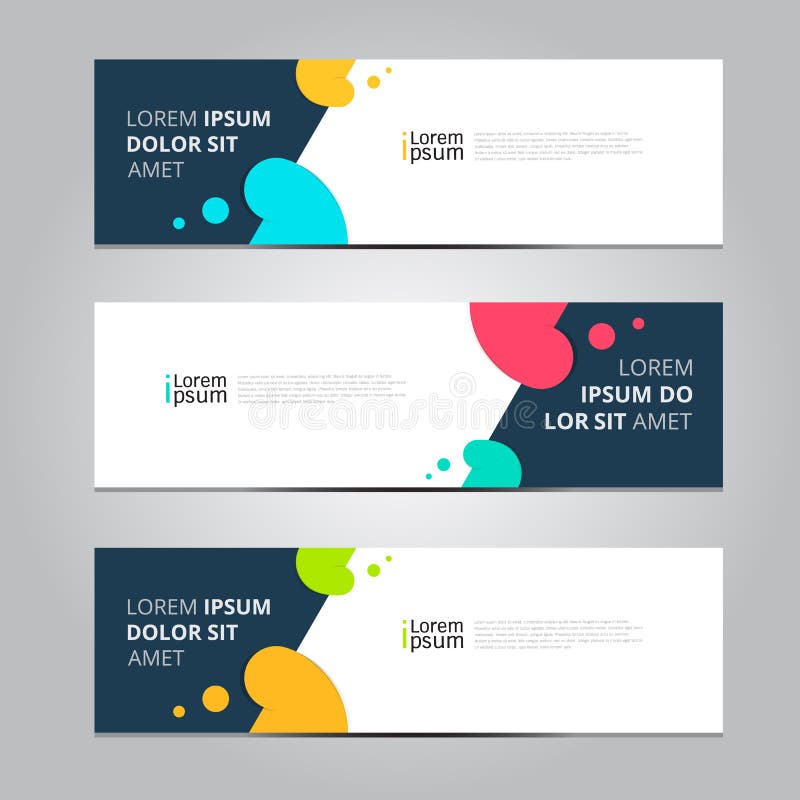 Vector Abstract Colorful Geometric Design Banner Web Template ... Vector Abstract Colorful Geometric Design Banner Web Template ...