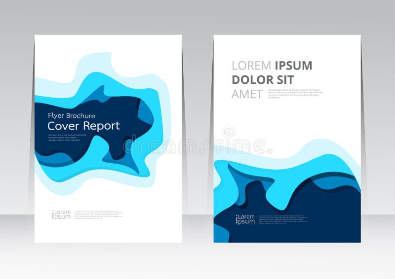 Vector Abstract Design Frame Cover Report Poster Template. Stock Vector ...