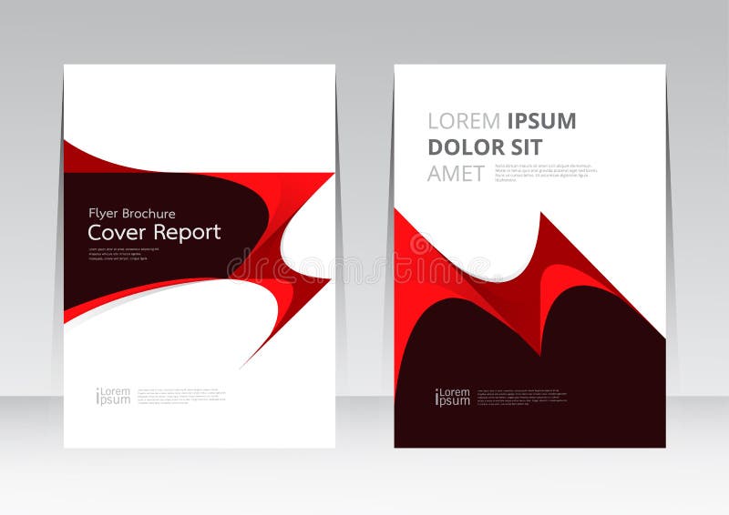 Vector Abstract Design Frame Cover Report Poster Template. Stock Vector ...