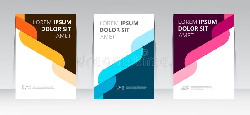 Vector Abstract Design Frame Cover Report Poster Template. Stock Vector ...