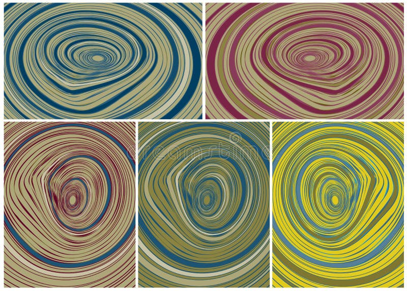 Abstract design grooves stock vector. Illustration of pattern - 154331182