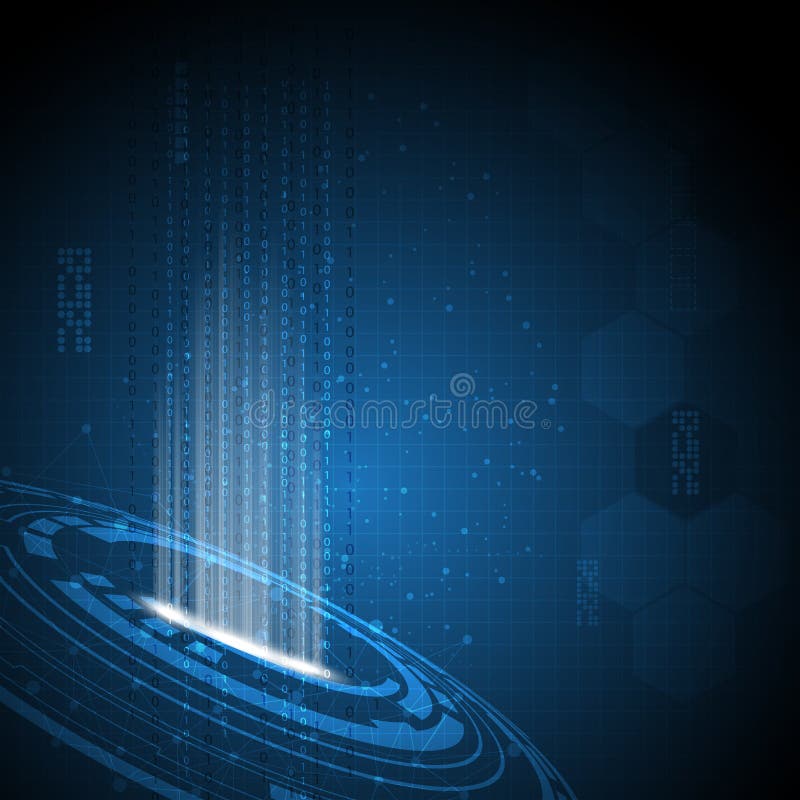 Abstract Digital Texture Pattern Hi Tech Innovation Concept Background Stock Vector ...