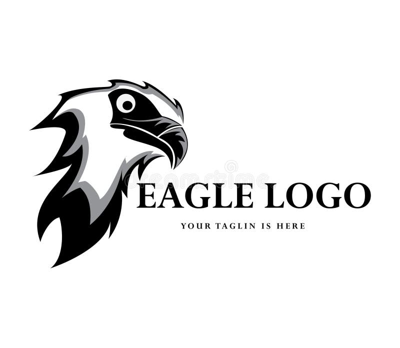 Vector Abstract Eagle Logo Design Stock Illustration - Illustration of ...