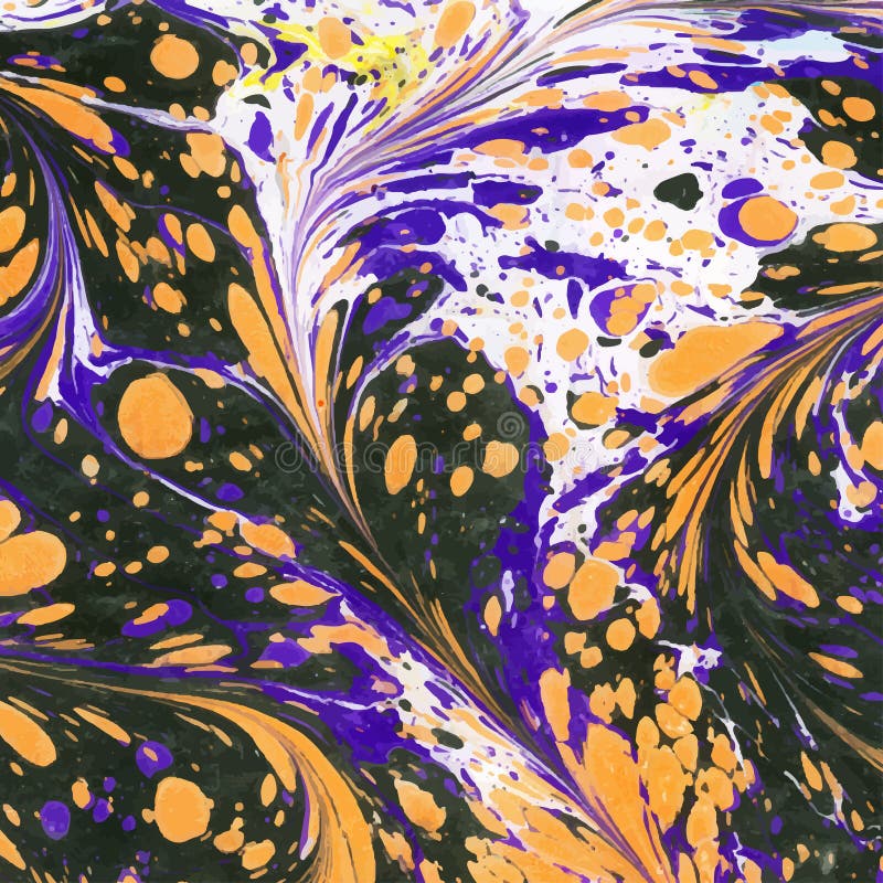 Vector abstract ebru stock vector. Illustration of fabric - 64562925