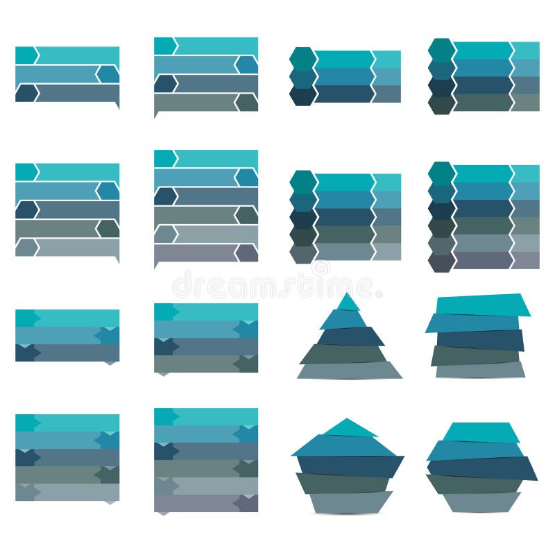 Vector Abstract Element Infographics Bundle Option. Design for B Stock ...