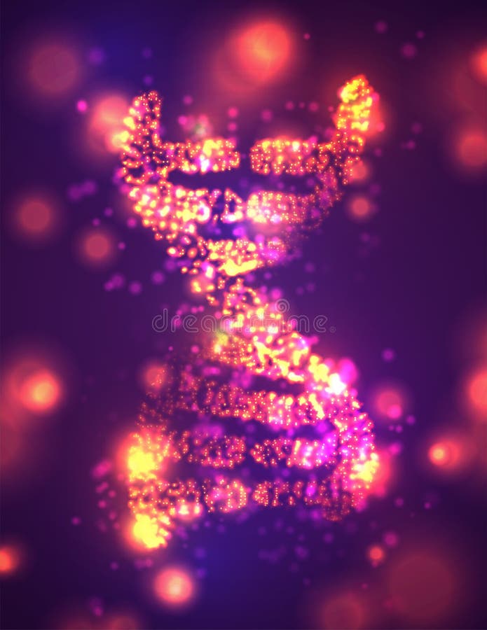 Vector Abstract Element. Scientific Research and Treatment of Diseases ...