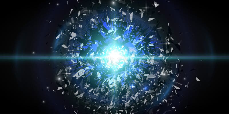 Vector Abstract Explosion Background. Bright Blast in Dark. Glowing ... Vector Abstract Explosion Background. Bright Blast in Dark. Glowing ...