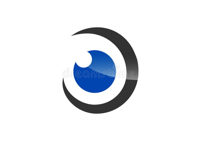 Vector Abstract Eye Logo, Sign, Emblem Design Element. Design Concept ...