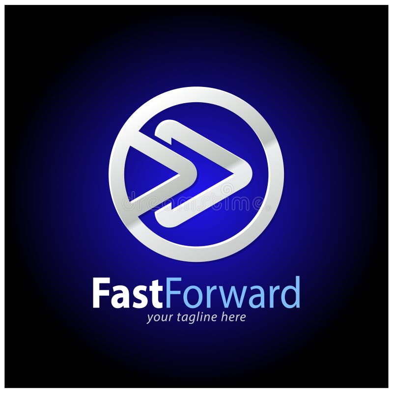 Fast forward symbol stock vector. Illustration of isolated - 167519733