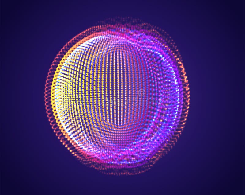 Vector Abstract Form. Bright Colors and Highlights Stock Vector ...