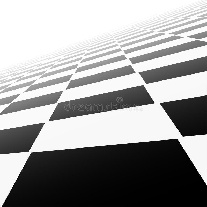 Vector Abstract Futuristic Background with Vision Perspective. Black ...