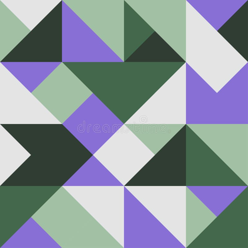 Vector Abstract Geomatric Colorful Pattern. Stock Vector - Illustration ...