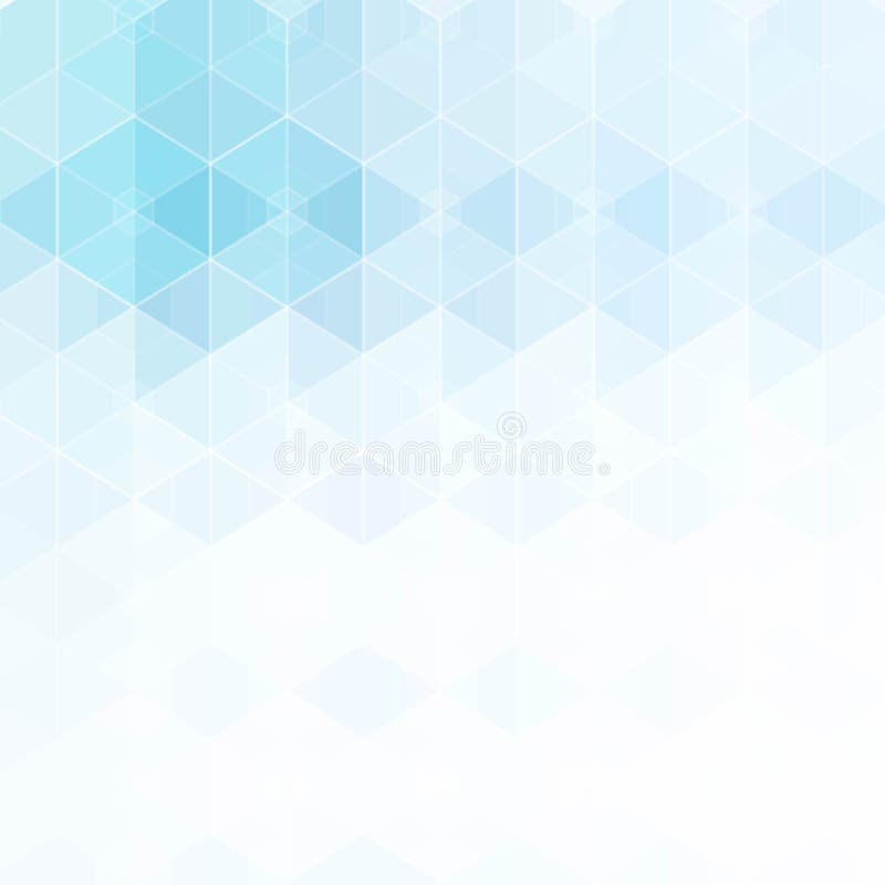 Vector Abstract Geometric Background.Design Element.Form a Blue Hexagon ...
