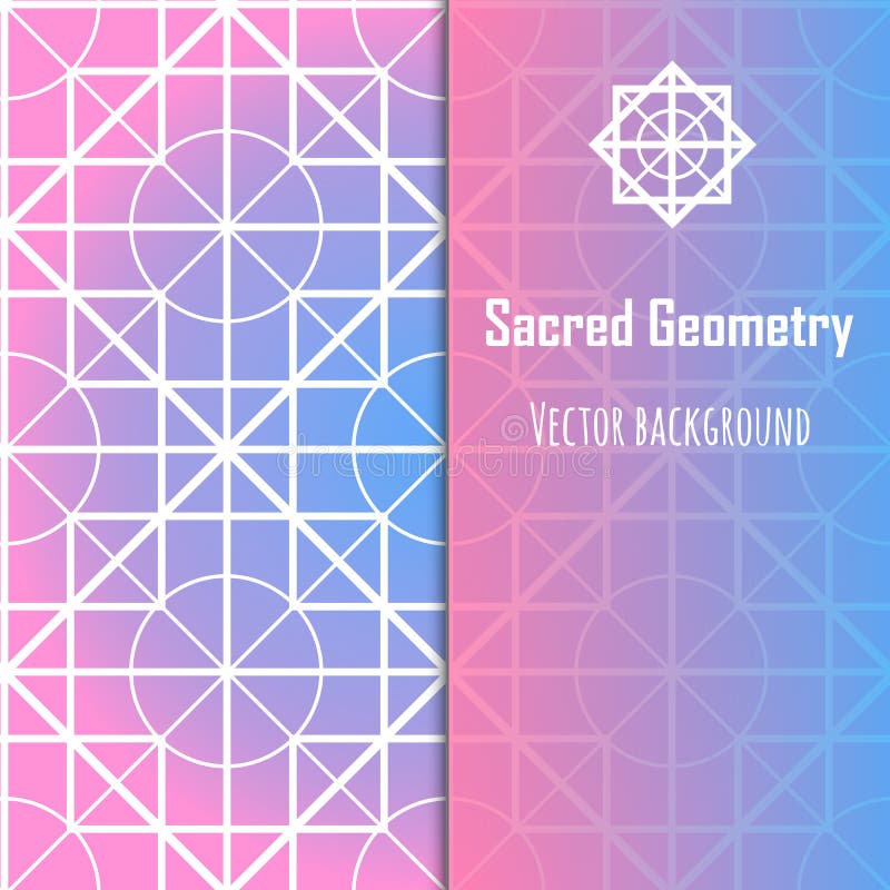 Vector Abstract Geometric Background Stock Vector - Illustration of ...