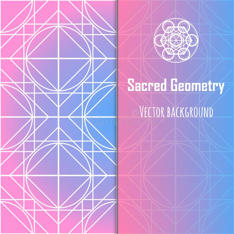 Vector Abstract Geometric Background Stock Vector - Illustration of ...