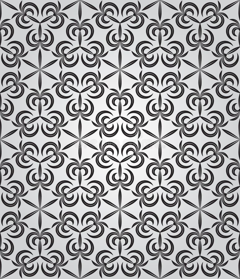 Vector Abstract Geometric Background with Techno Ornament Stock Vector ...