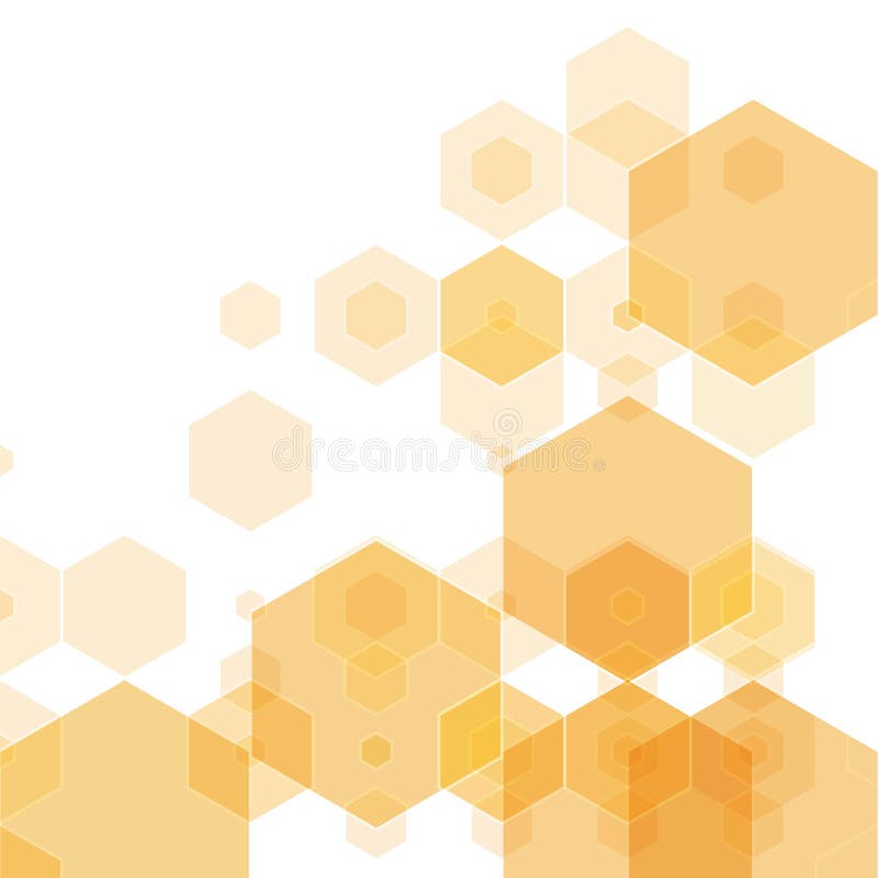 Vector Abstract Geometric Background. Template Brochure Design. Orange ...