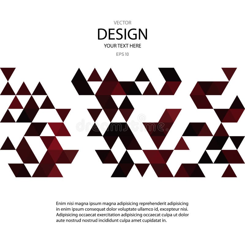 Vector Abstract Geometric Background for Website, Presentation, Flyer ...