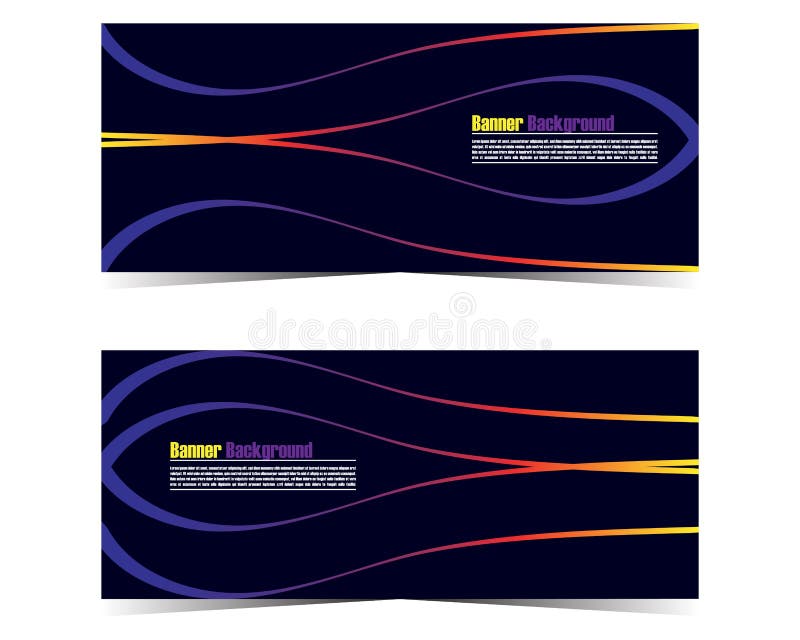 Vector Abstract Geometric Design Banner Web Template. Unique Design ...