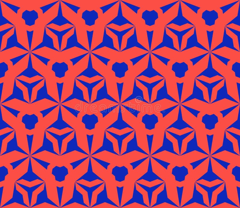 Vector Abstract Geometric Grid Seamless Pattern. Bright Green and Red ...