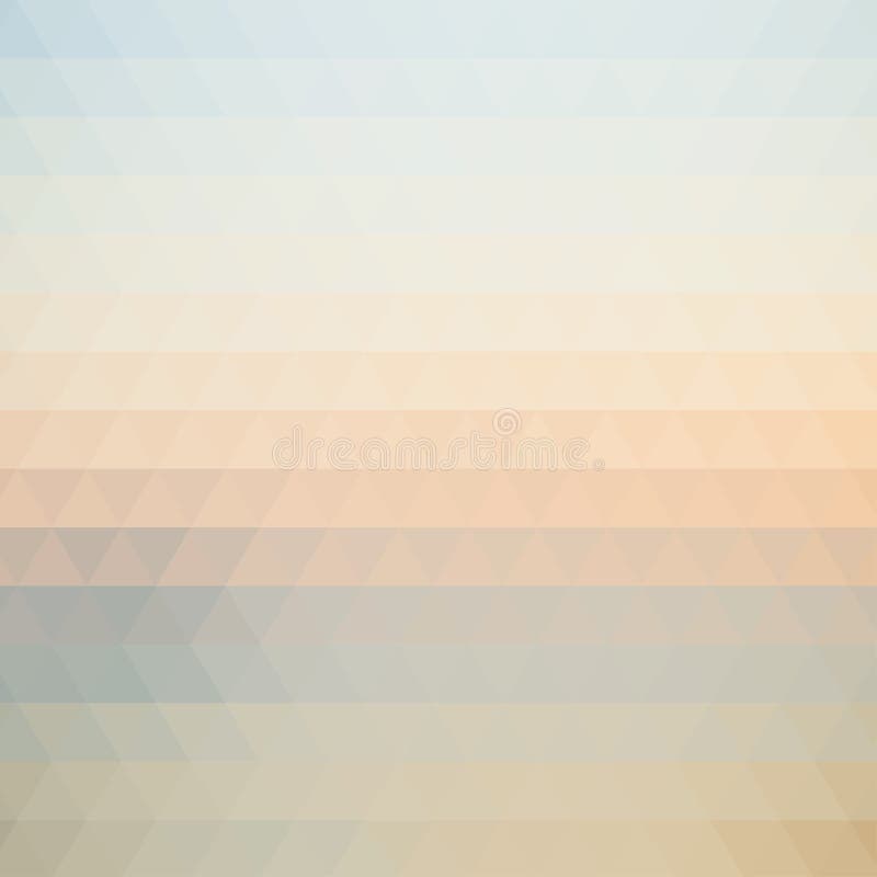 Beige Abstract Geometric Background Formed With Triangles. Stock Vector ...