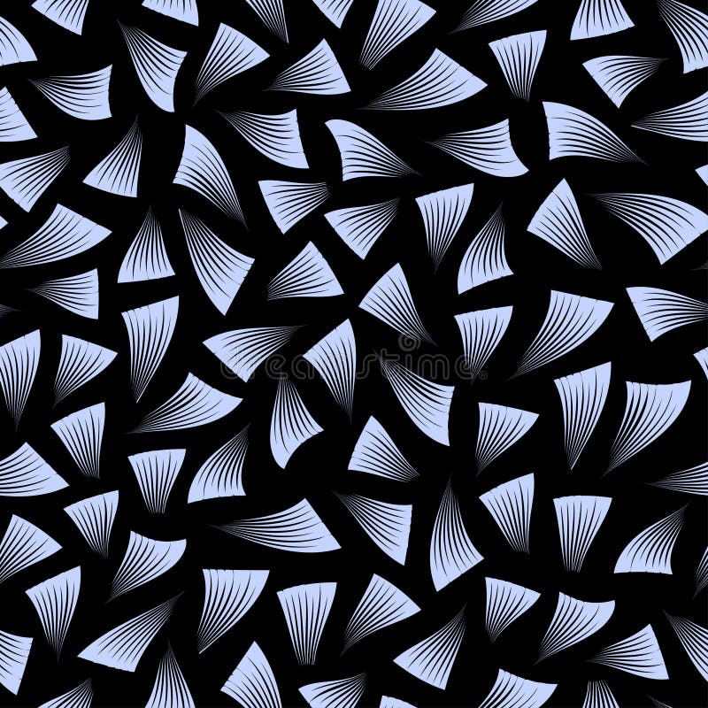 Vector Abstract Geometric Pattern Swirl of Decorative Triangles Petals ...