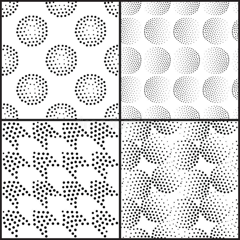 Vector Abstract Geometric Seamless Pattern. Repeating Gradation Stock ...