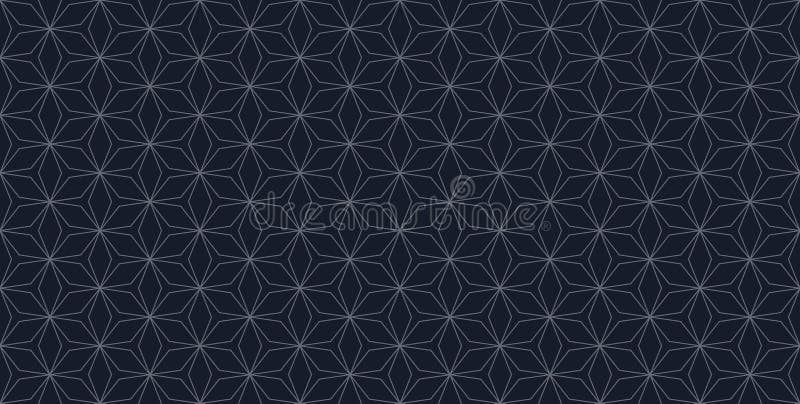 Vector Abstract Geometric Seamless Pattern. Subtle Lines Texture ...