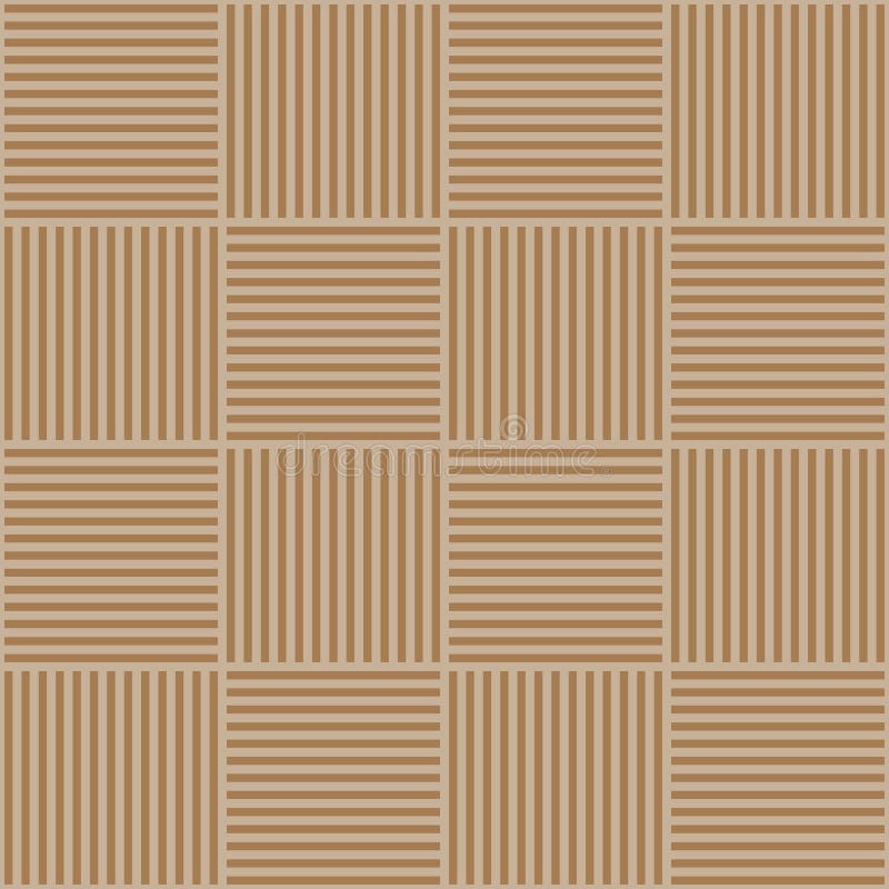 Vector Abstract Geometric Seamless Pattern. Weaving Textile Fabric with ...