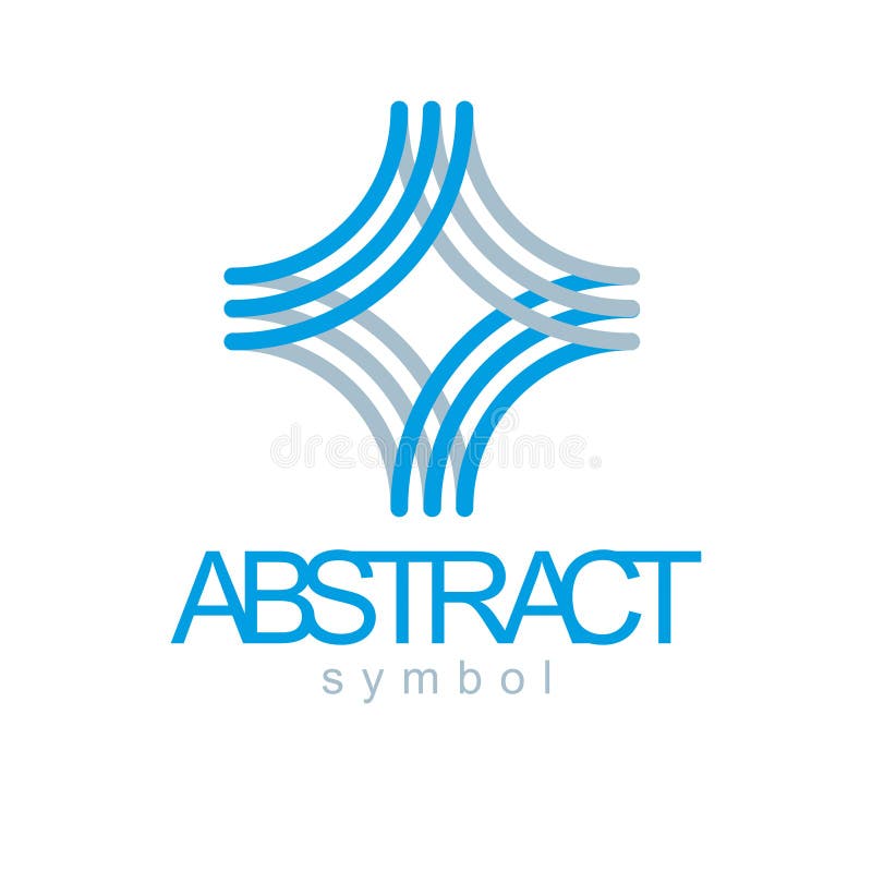 Vector Abstract Geometric Shape Best for Use As Business Develop Stock ...