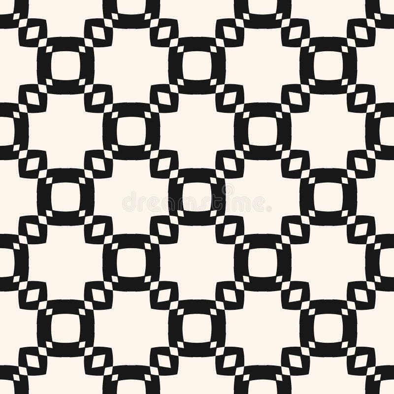 Abstract Black White Net Seamless Background Stock Illustrations ...