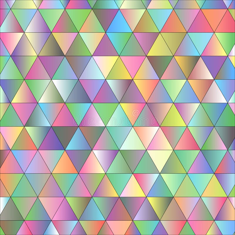 Vector Abstract Geometric Triangular Background. Stock Vector ...