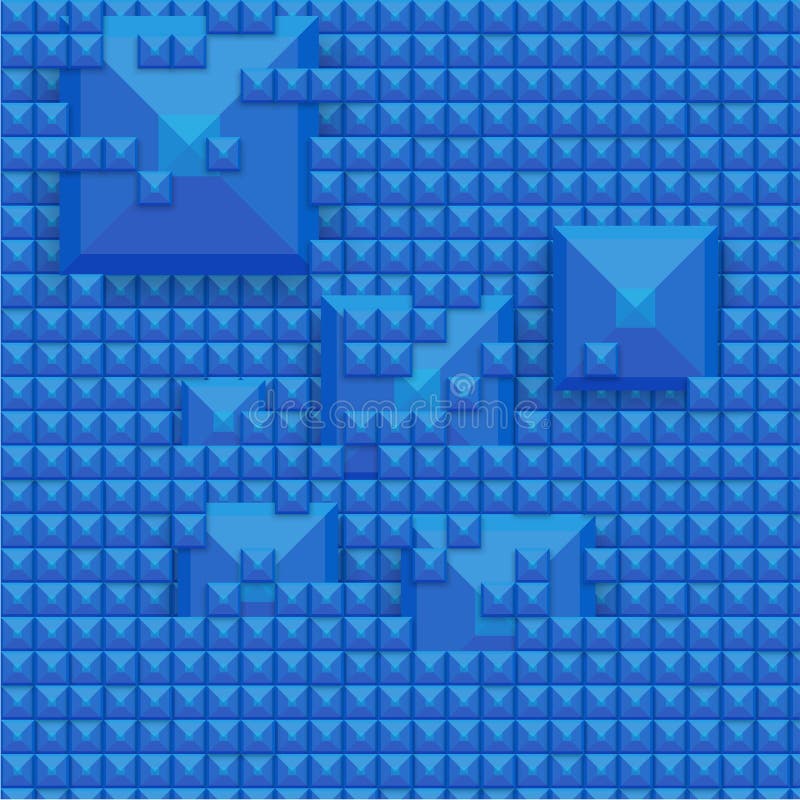 Vector Abstract Geometry Triangles Bright Blue Stock Vector ...